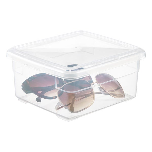 Our Clear Storage Box Cases | The Container Store
