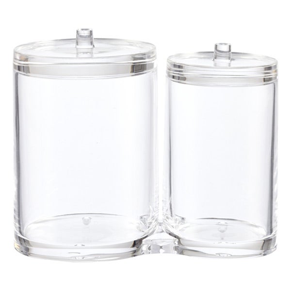 Acrylic Dual Canister Set | The Container Store