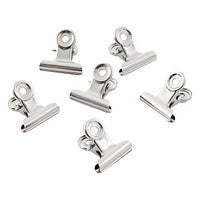 Three by Three Stainless Steel Mini Bulldog Clip Magnets | The ...