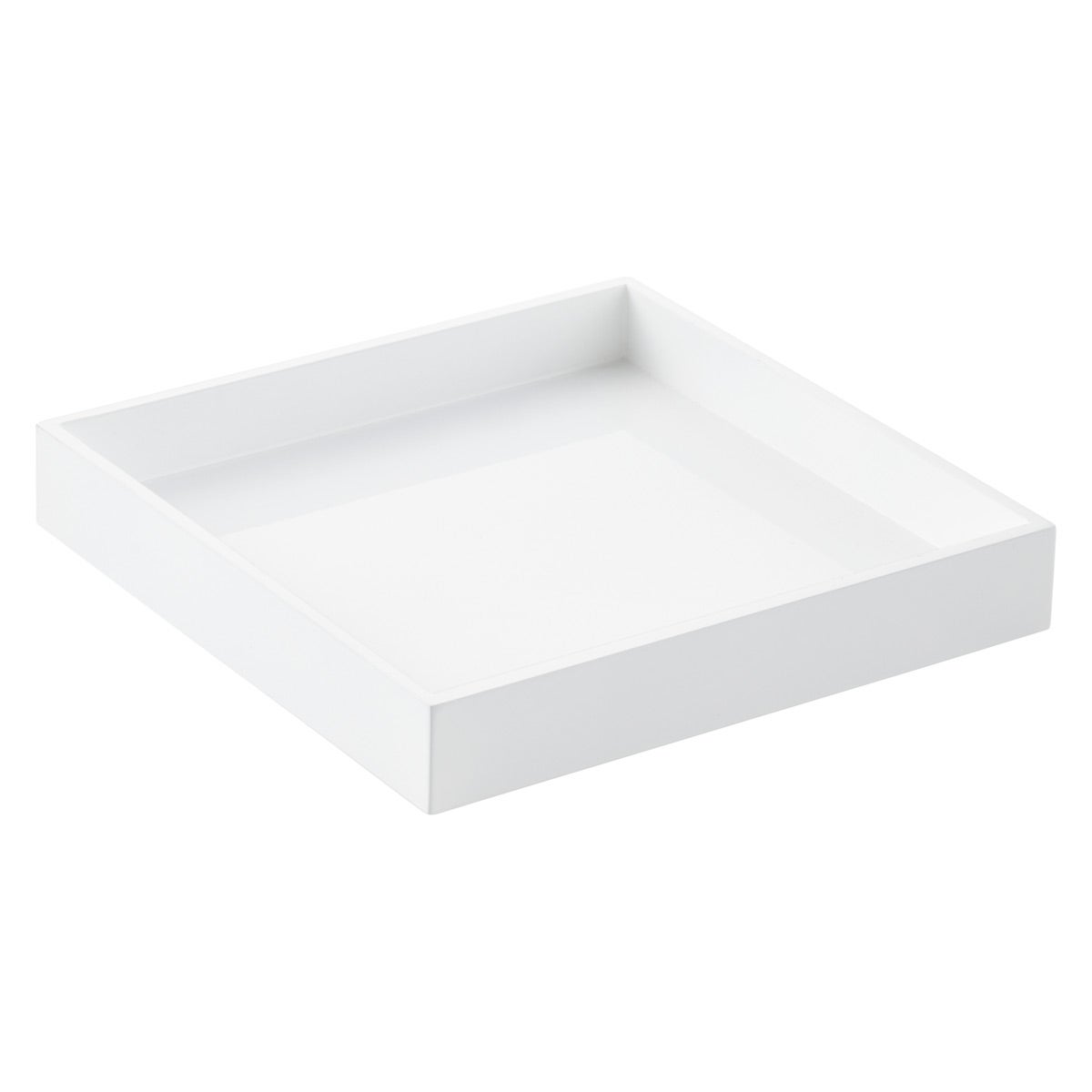 Square Lacquered Serving Tray | The Container Store