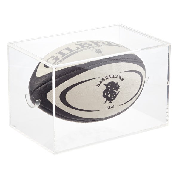 Acrylic Football Premium Display Cube | The Container Store