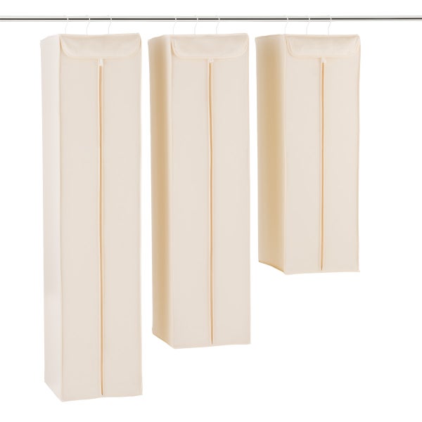 Natural Cotton Hanging Storage Bags | The Container Store