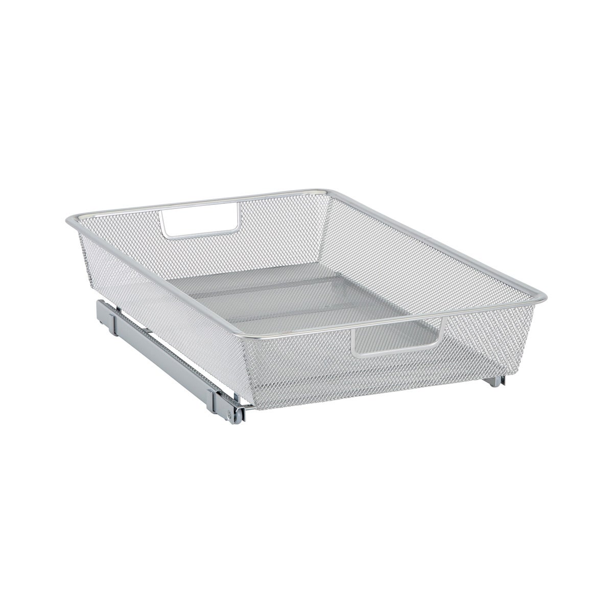 Elfa Platinum Mesh Pull-Out Drawers | The Container Store