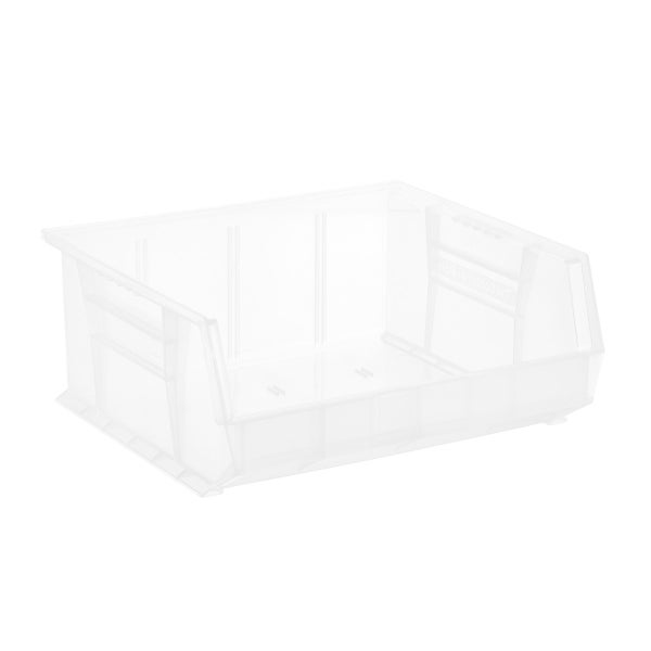 Utility Extra Wide Stackable Plastic Bins The Container Store
