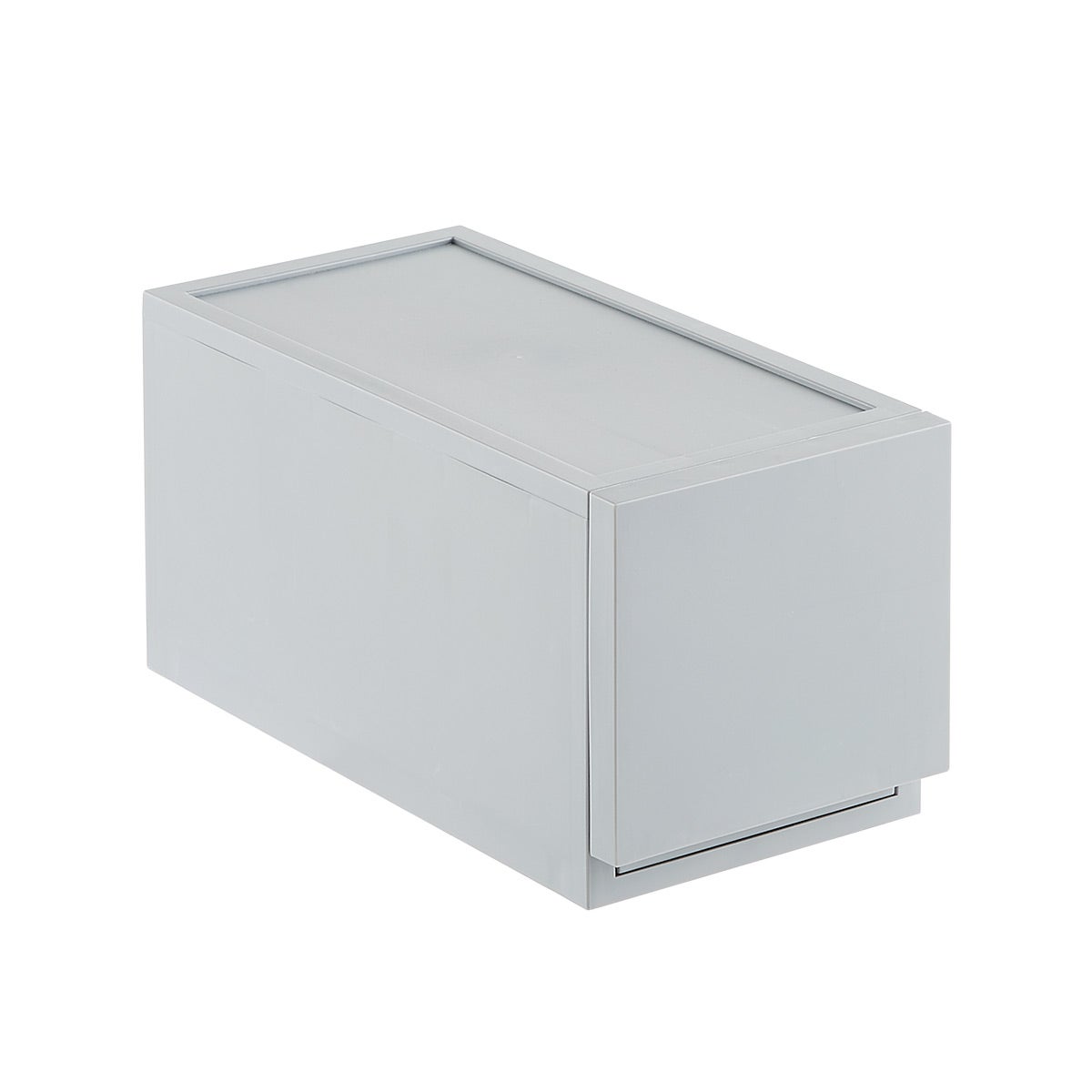 Grey Opaque Modular Stackable Drawers | The Container Store
