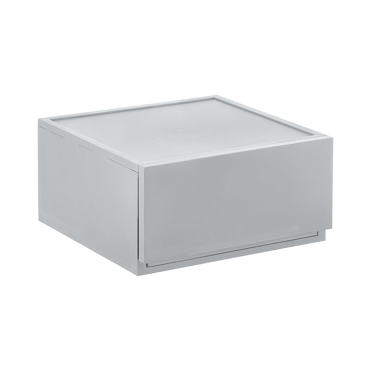 Grey Opaque Modular Stackable Drawers | The Container Store