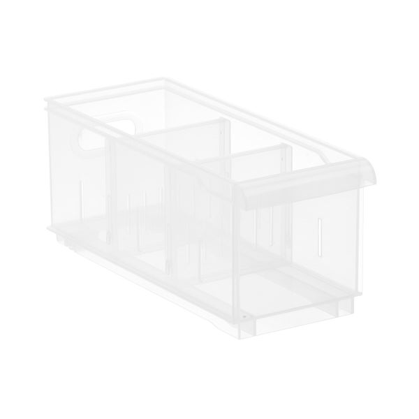 Clear Stackable Plastic Storage Bins | The Container Store