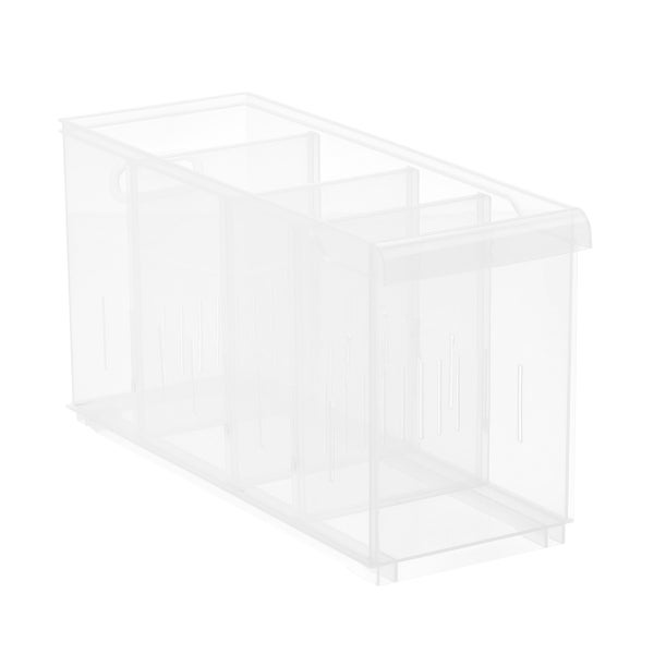 Clear Stackable Plastic Storage Bins | The Container Store