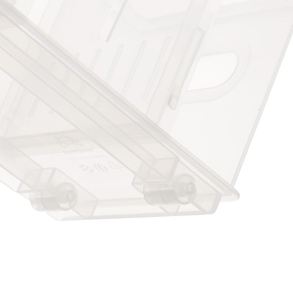 Clear Stackable Plastic Storage Bins | The Container Store