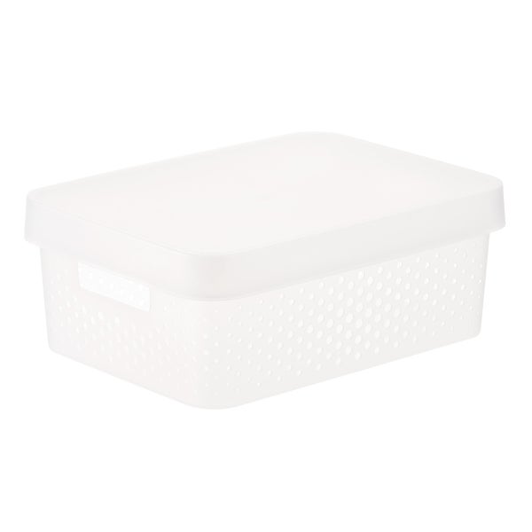 Curver Infinity Plastic Storage Boxes with Lids | The Container Store