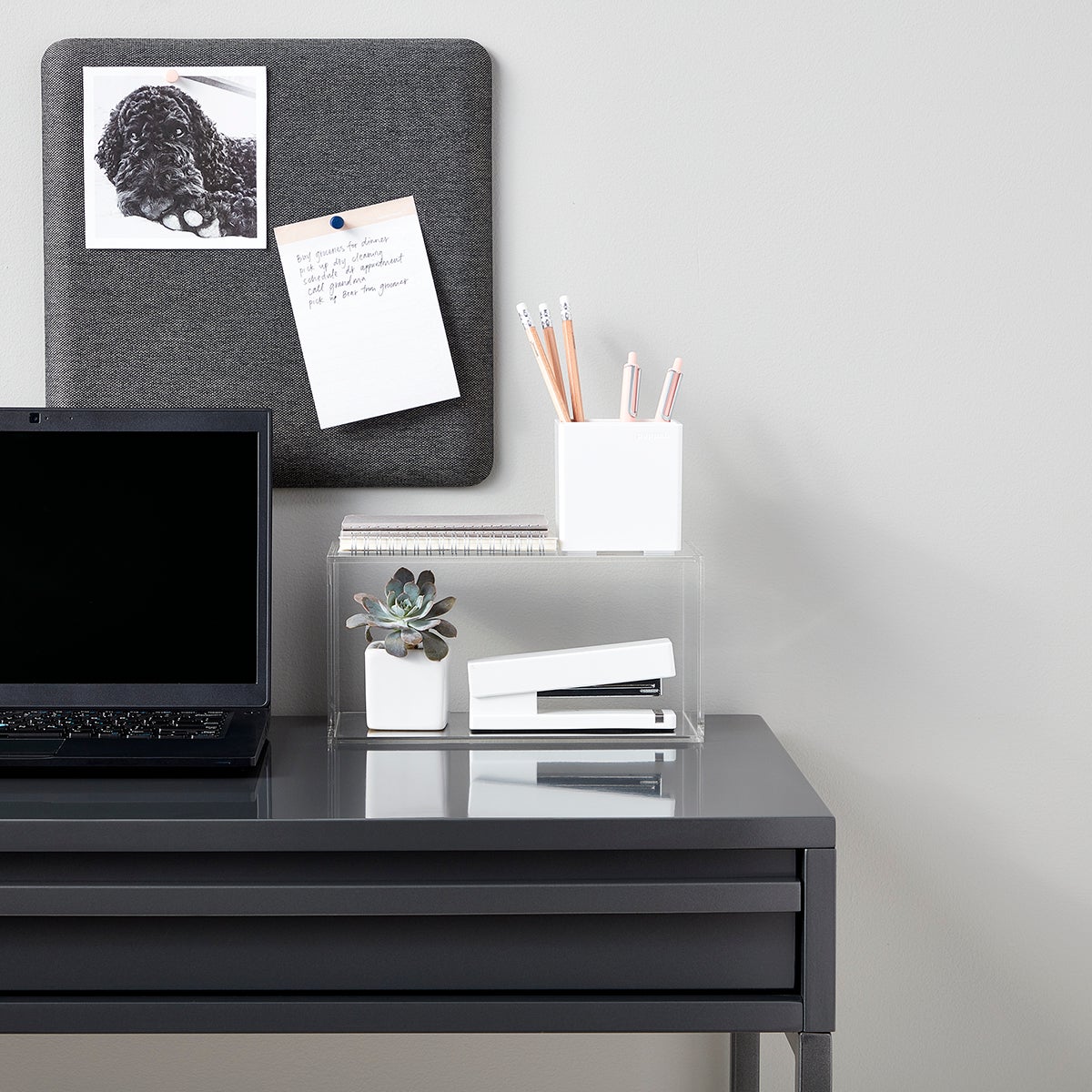 4-Sided Rectangular Acrylic Risers | The Container Store