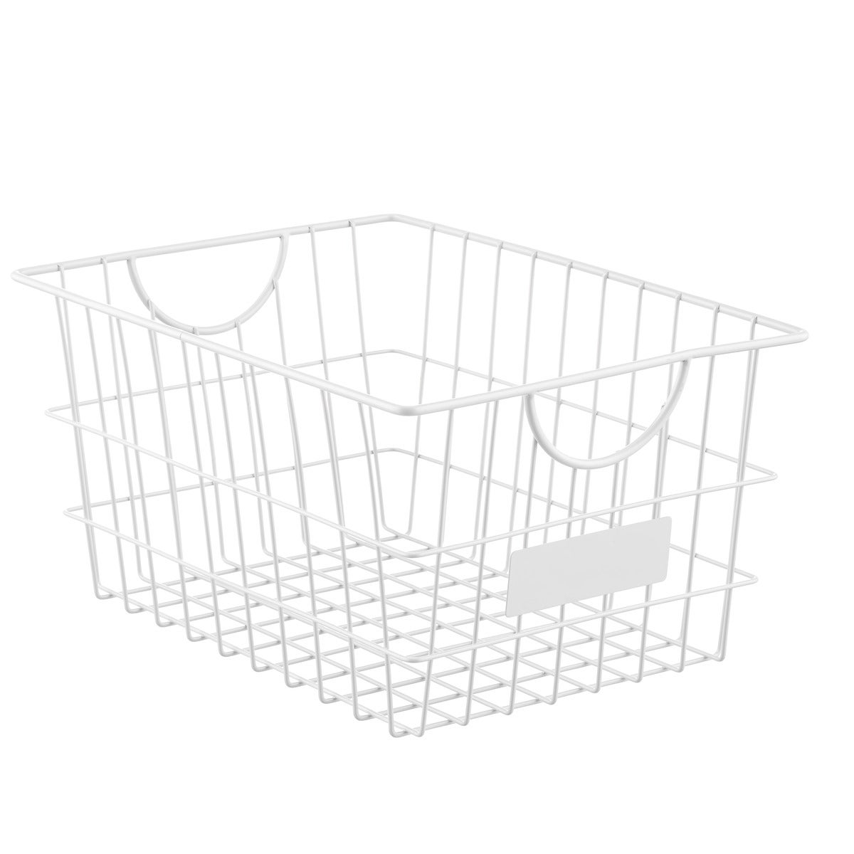 Wire Storage Basket with Handles | The Container Store