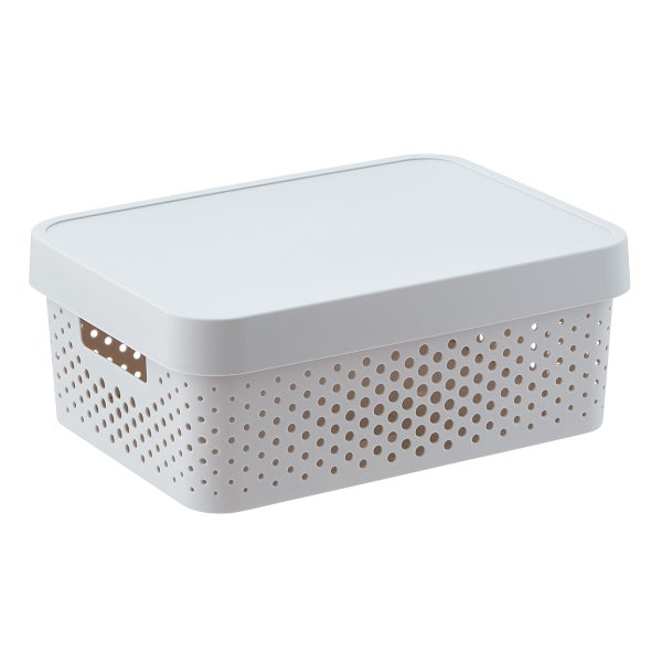 Curver Infinity Plastic Storage Boxes with Lids | The Container Store