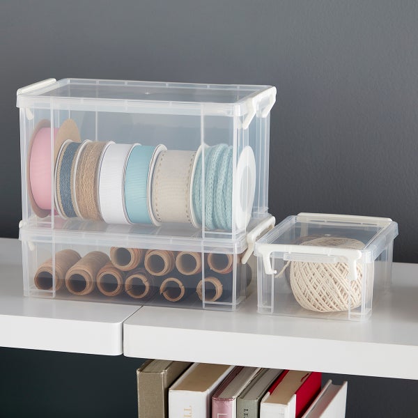 Clear Latch Boxes | The Container Store