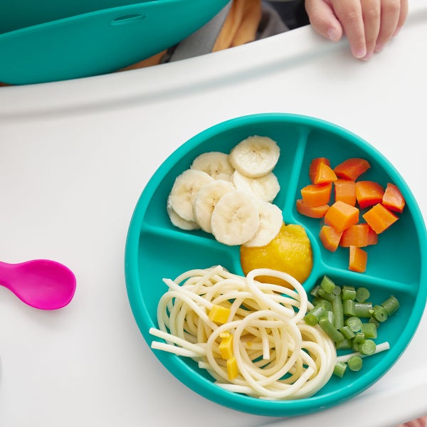 OXO Tot Silicone Divided Plate | The Container Store