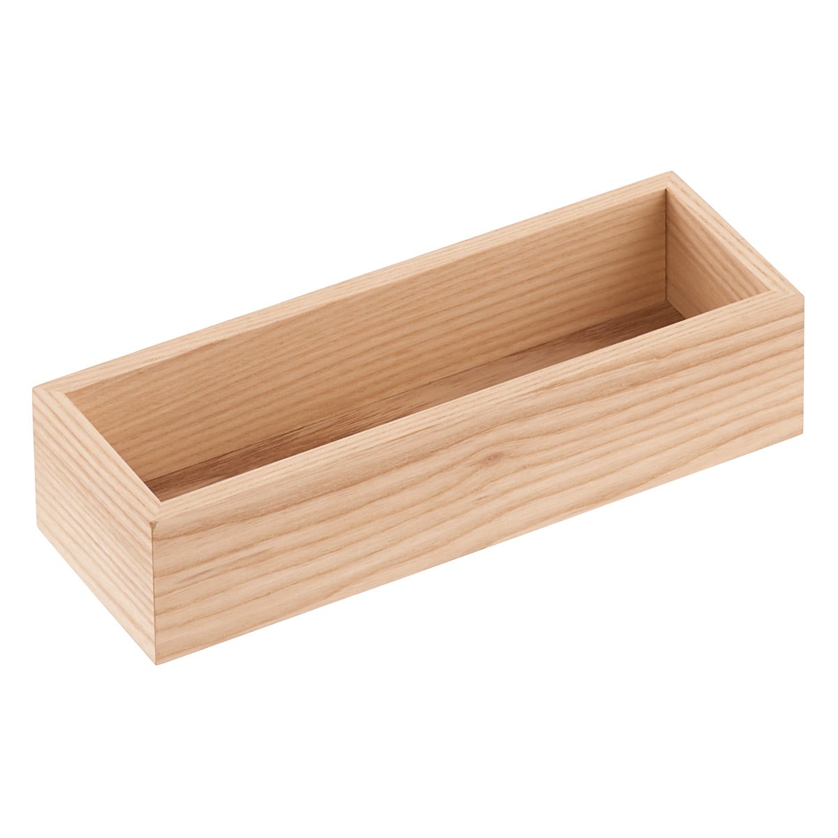 Stackable Ash Wood Drawer Organizers | The Container Store