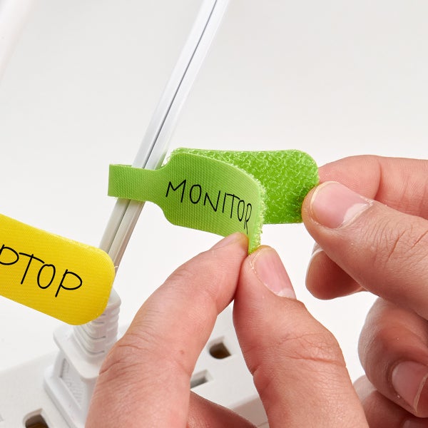 Wrap It Medium Cable Labels | The Container Store