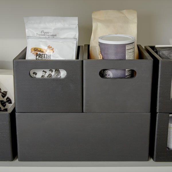The Home Edit Onyx All-Purpose Bins Starter Kit | The Container Store