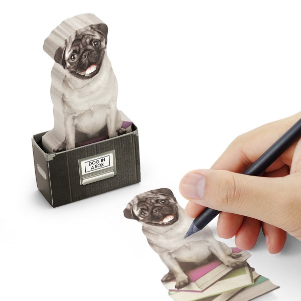 Dog in a Box Sticky Notes | The Container Store