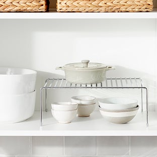 Chrome Cupboard Shelf Reviews | The Container Store