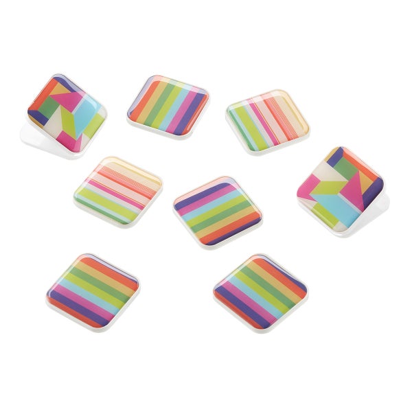 Rainbow Glass Magnets | The Container Store