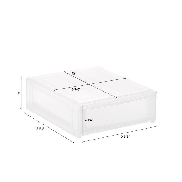 Shimo Letter-Size Stacking Paper Drawer | The Container Store