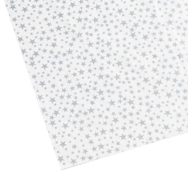 Silver Stars Tissue Paper Sheets | The Container Store