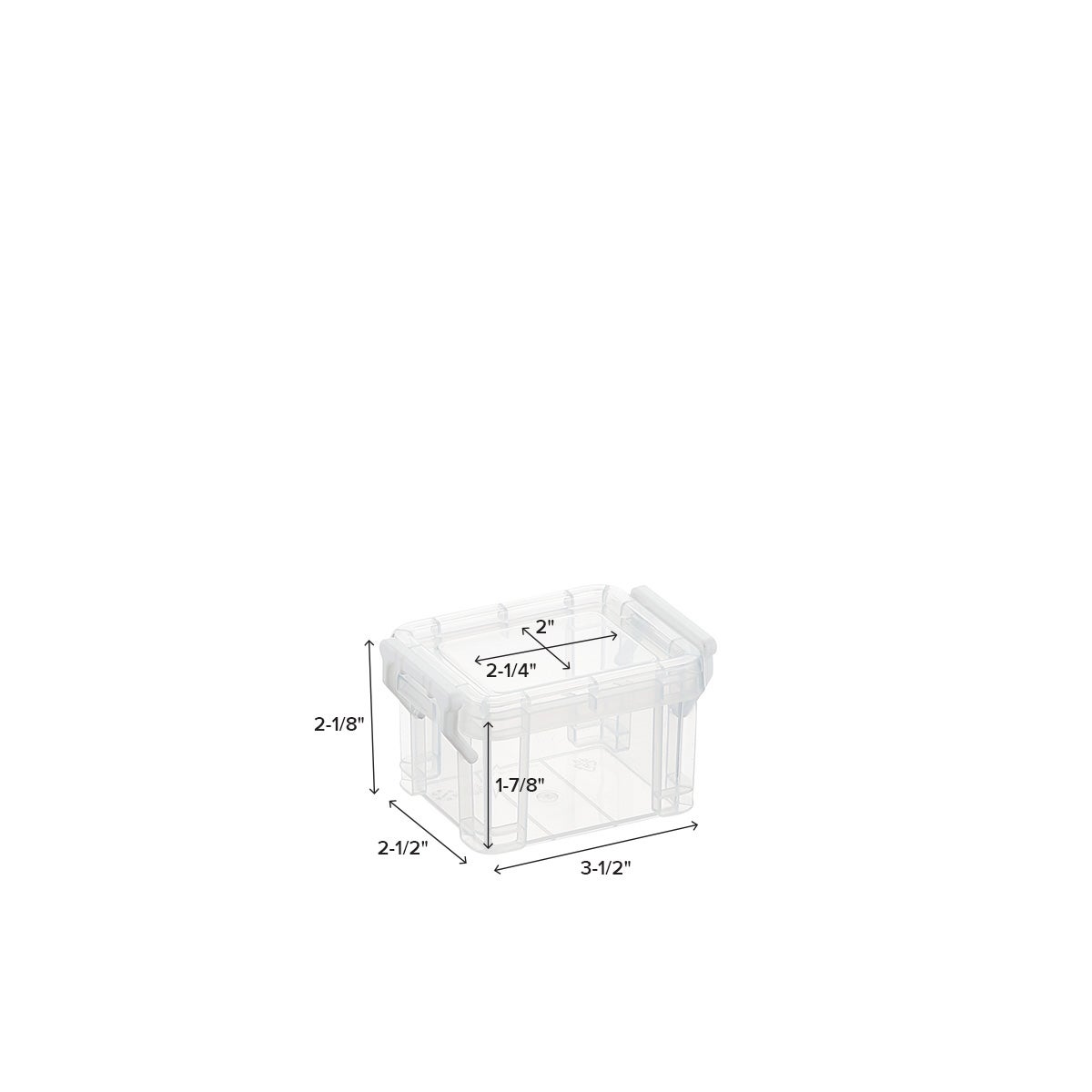 Clear Latch Boxes | The Container Store