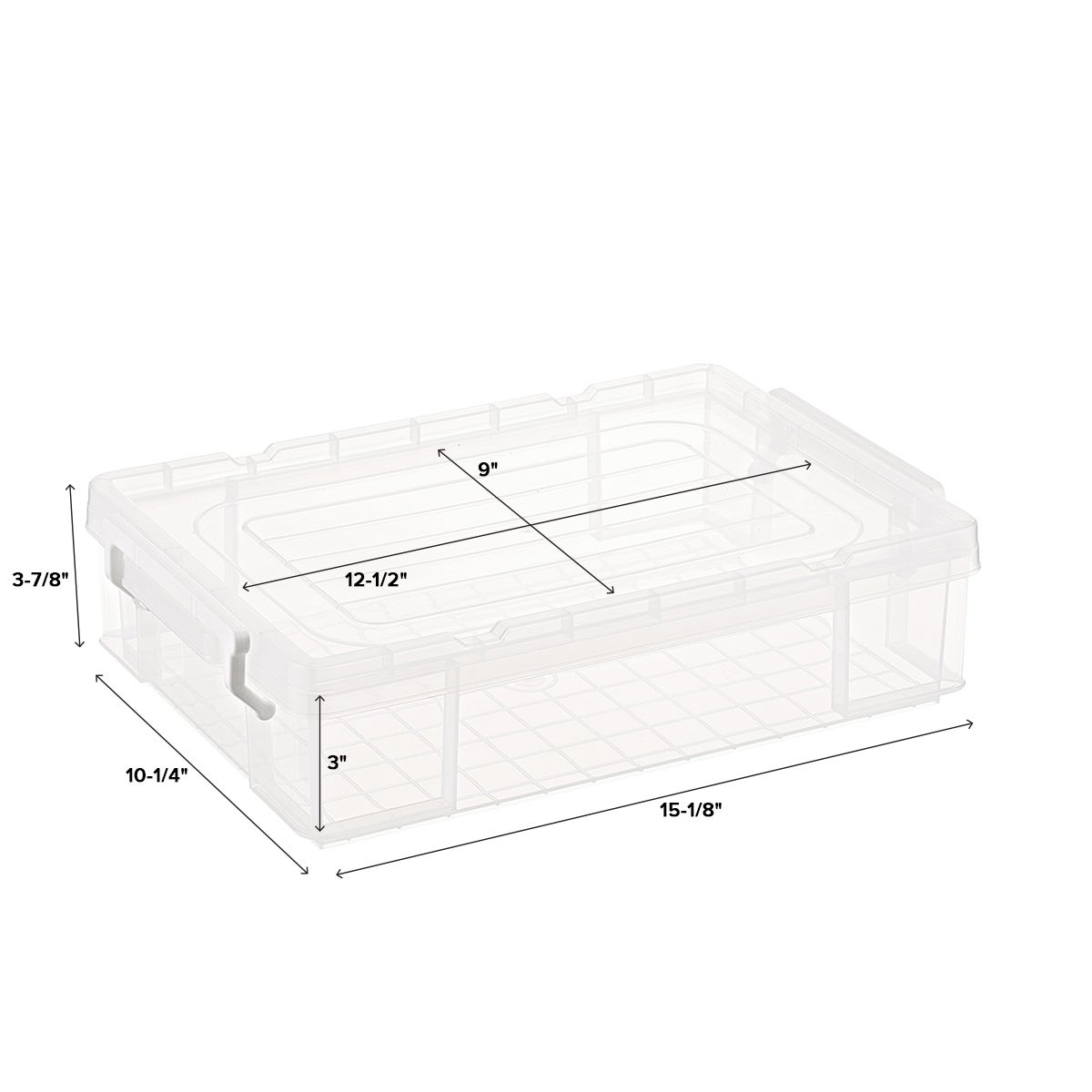 Document-Sized Latch Box | The Container Store