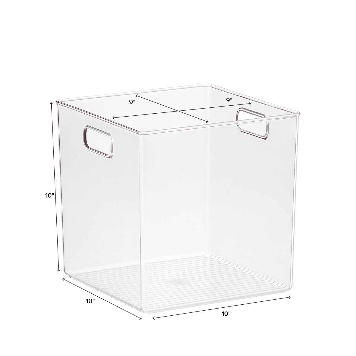 Linus Cube Bins with Handles | The Container Store