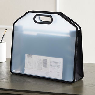 Our Clear File Tote with Handles Reviews | The Container Store