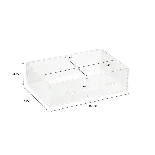 Luxe Acrylic Makeup Storage Starter Kit | The Container Store