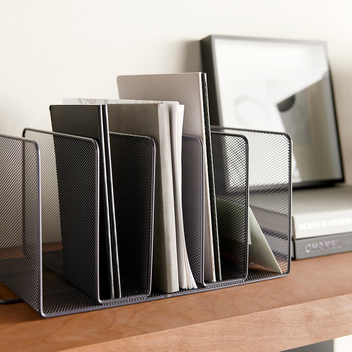 Graphite Mesh Super Sorter | The Container Store