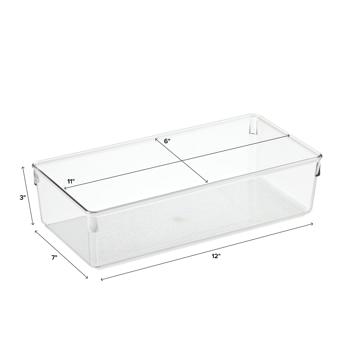 iDesign Linus Closet Drawer Organizers | The Container Store