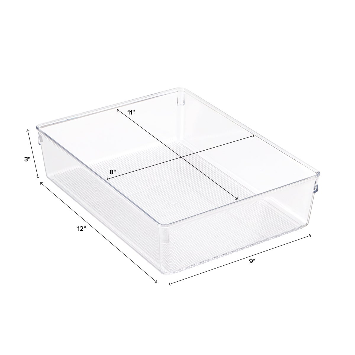 iDesign Linus Storage Bins | The Container Store