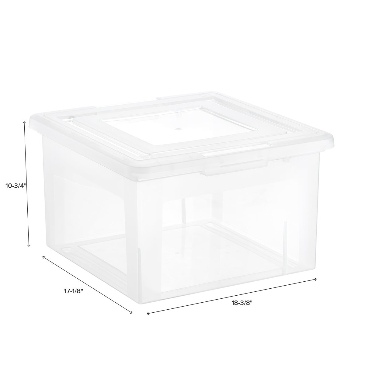 Iris Letter/Legal File Box | The Container Store