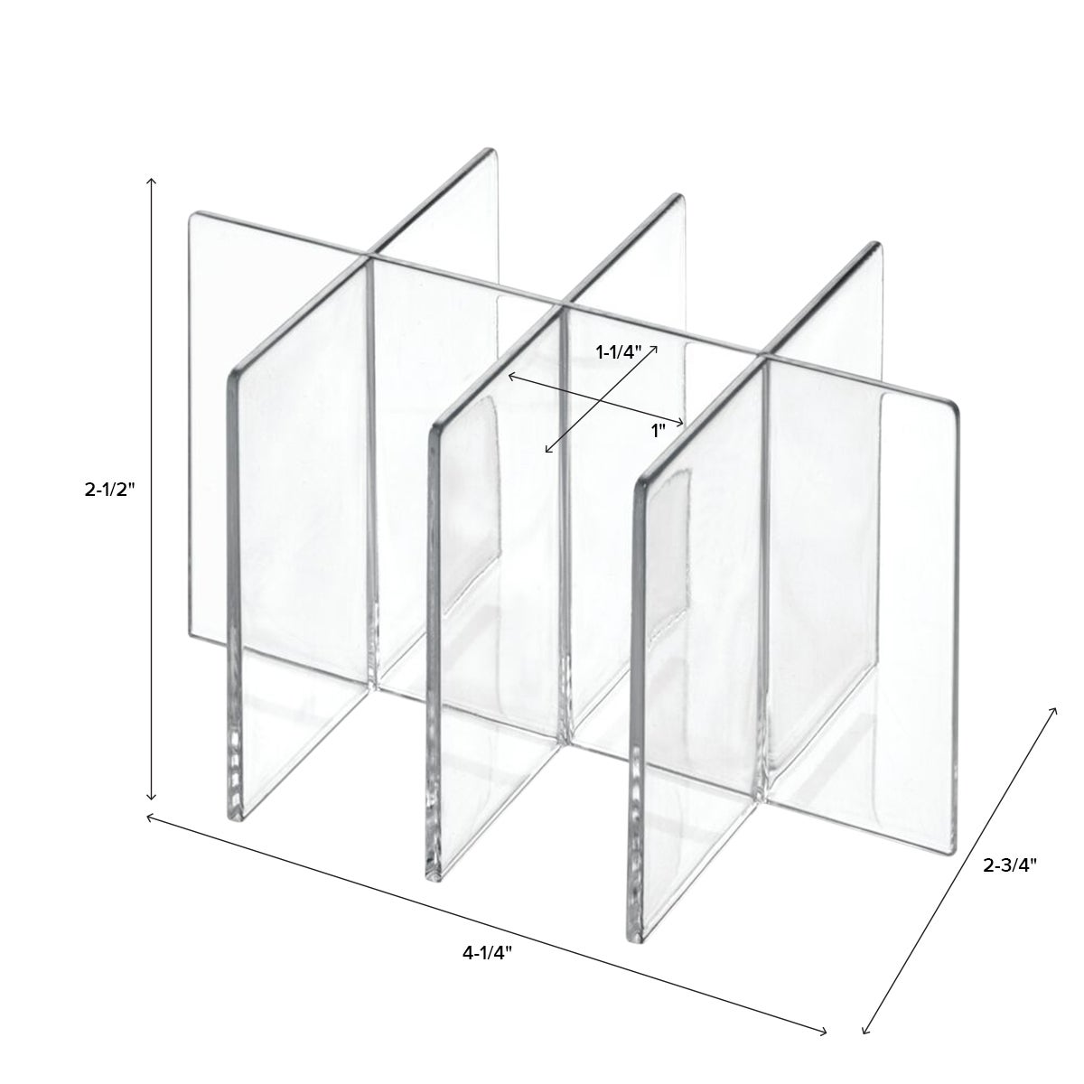 The Home Edit Clear Bin Dividers | The Container Store
