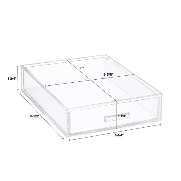 Luxe Acrylic Makeup Storage Starter Kit | The Container Store