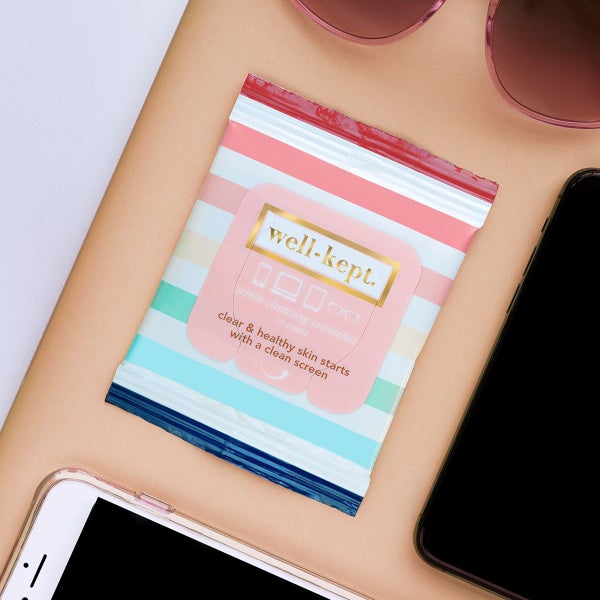 Well-Kept Screen Cleaning Wipes Pkg/15 | The Container Store