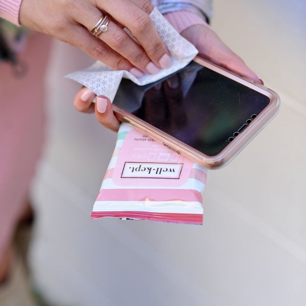 Well-Kept Screen Cleaning Wipes Pkg/15 | The Container Store