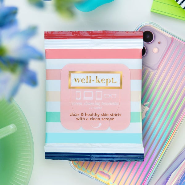 Well-Kept Screen Cleaning Wipes Pkg/15 | The Container Store