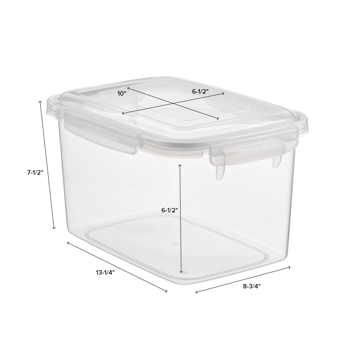 Lustroware Smart Locks Keep Boxes Bulk Food Storage | The Container Store