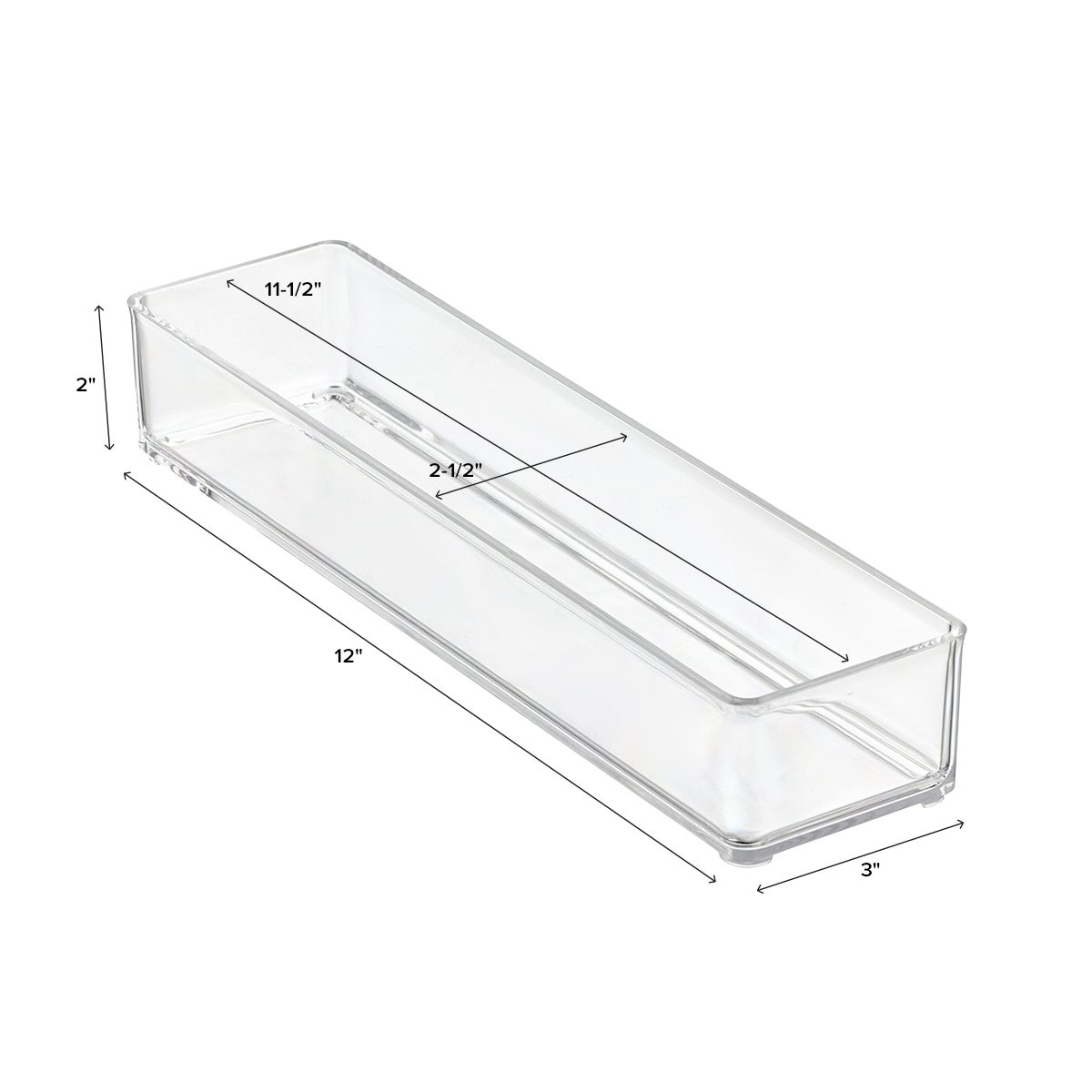 Acrylic Stackable Drawer Organizers | The Container Store