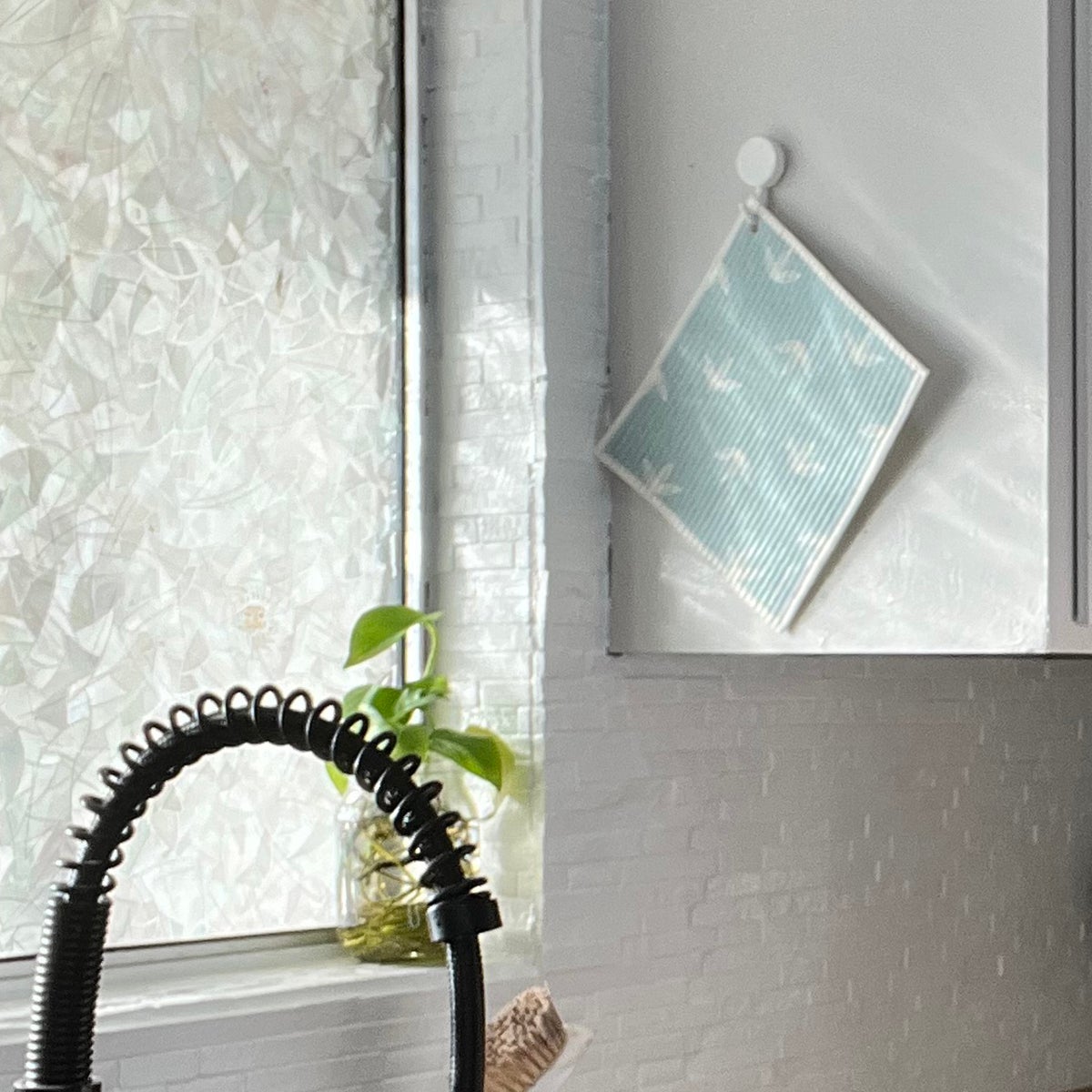 Papaya Reusable Paper Towels Hook The Container Store papaya-reusable-paper-towels-hook-the-container-store