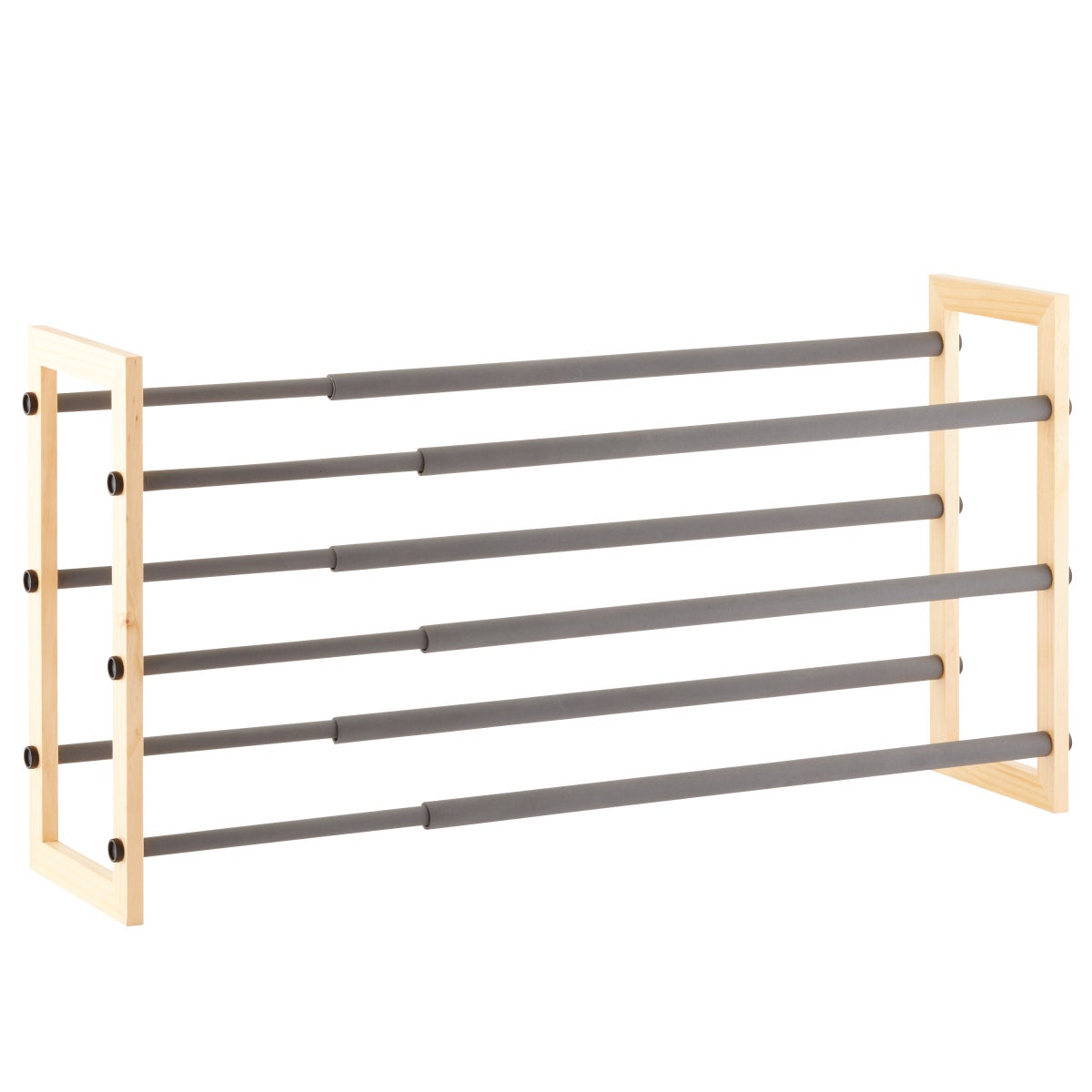 3-Tier Grippy Shoe Rack | The Container Store