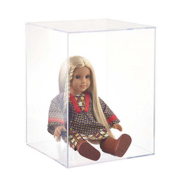 Luxe Acrylic Doll Display Cube | The Container Store