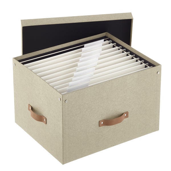 Bigso Stockholm Letter/Legal File Box | The Container Store