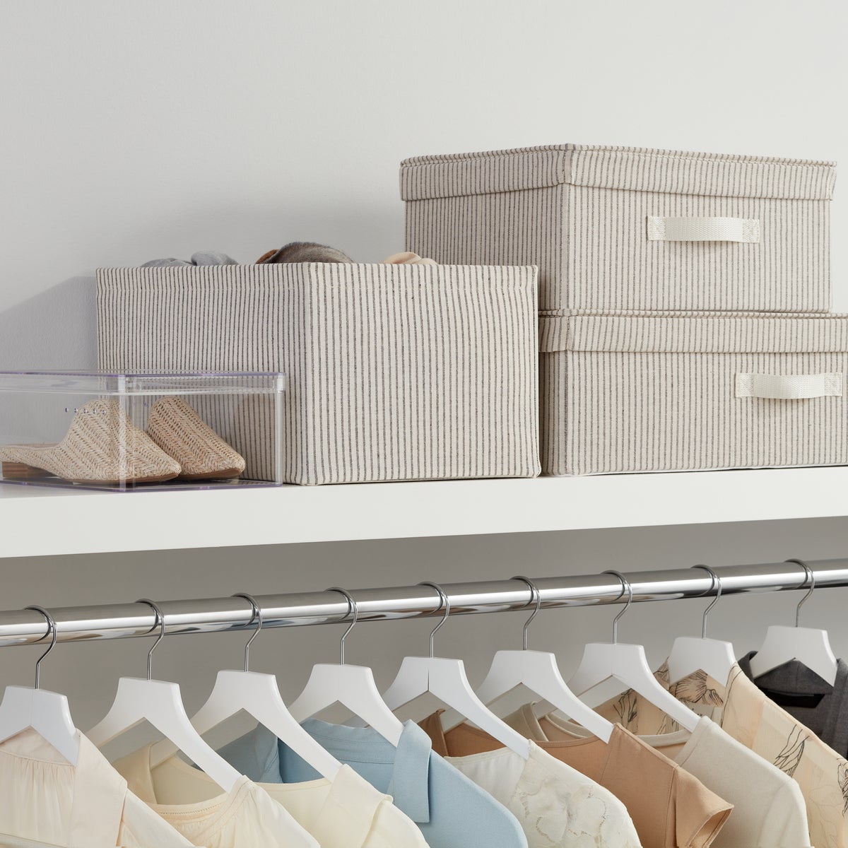 Straight-Sided Open Storage Bin | The Container Store