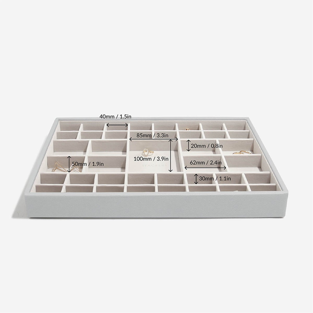 Stackers Supersize Jewelry Box Set of 3 | The Container Store