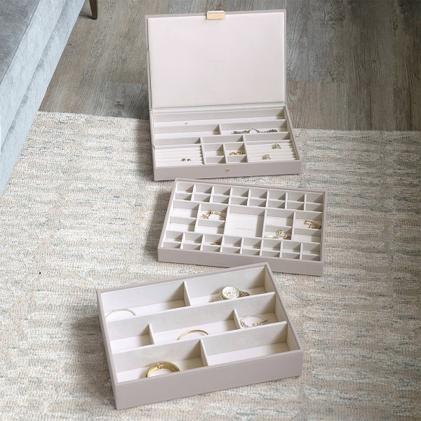 Stackers Supersize Jewelry Box Set of 3 | The Container Store